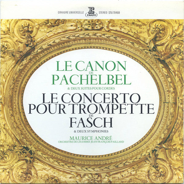 Johann Pachelbel / Johann Friedrich Fasch, Maurice André, Orchestre De ...